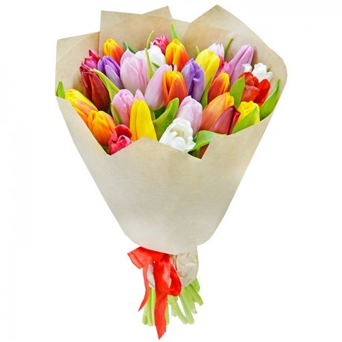 Букет "Тюльпанчик" с доставкой в Фокино (Прим.край) — Фло-Алло.Ру ...